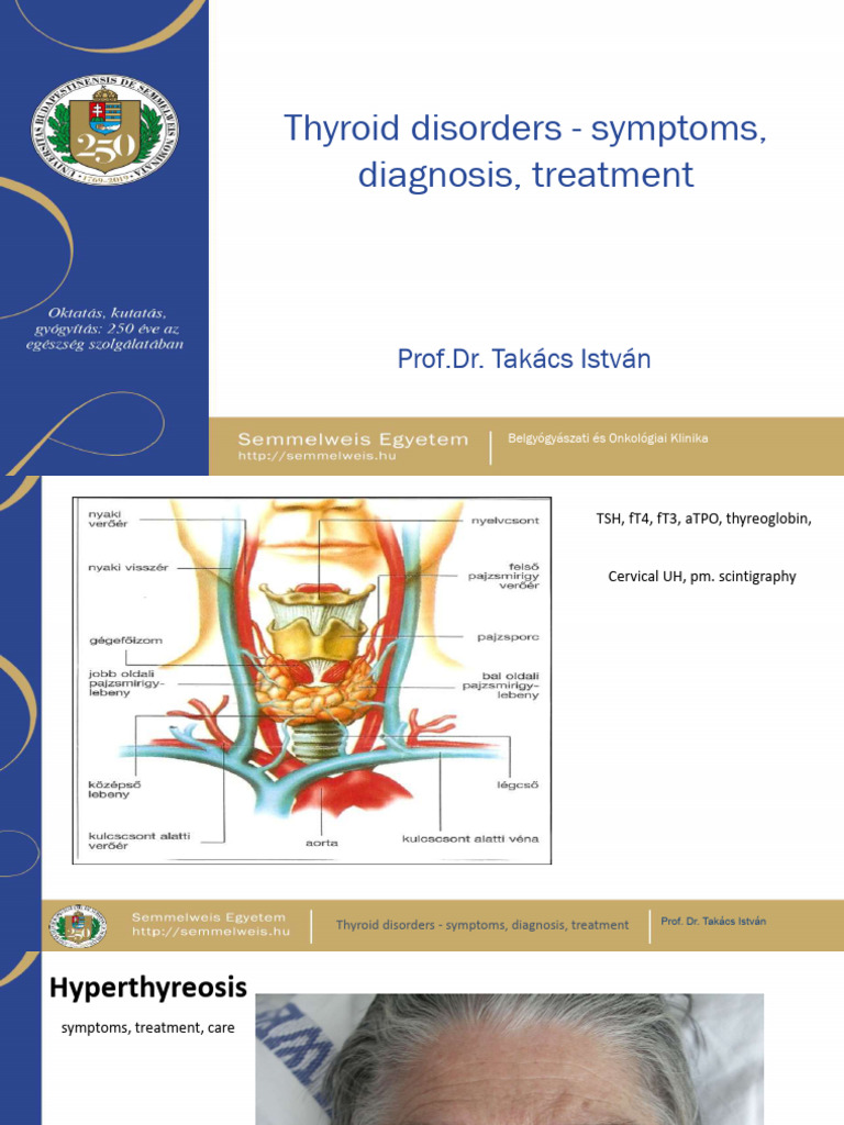 E2 Thyroid disorders, symptoms, diagnosis and treatment - Prof. Dr ...
