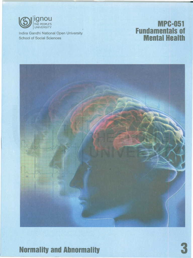 Block-3 | PDF | Mental Disorder | Diagnostic And Statistical Manual Of Mental Disorders