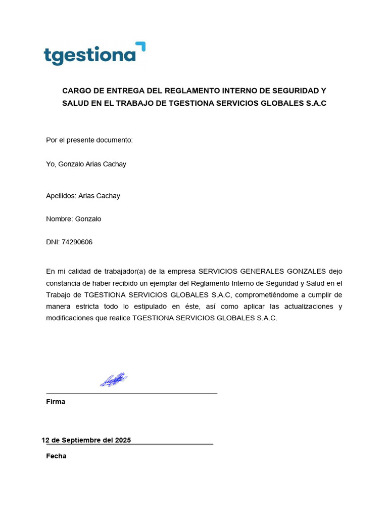 Cargo de Entrega de Risst Tgestiona_proveedores[1] | PDF