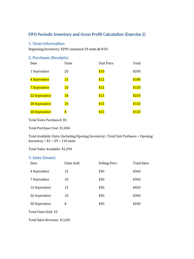 FIFO Exercise2 Answer Updated[1] | PDF