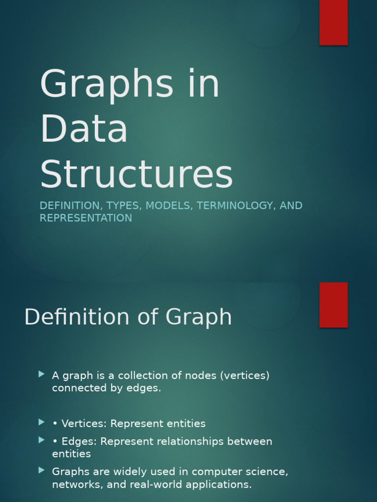 Graphs: Types and Terminology | PDF