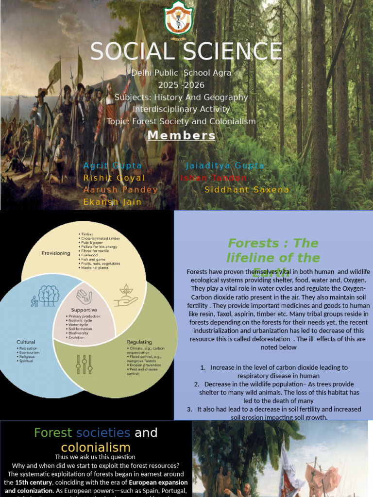 Forest Society and Colonial Impact | PDF | Forests | Agriculture