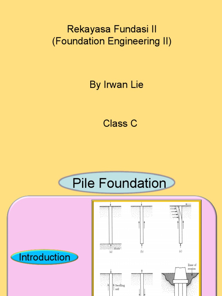 Pile Foundation | PDF | Deep Foundation | Industries