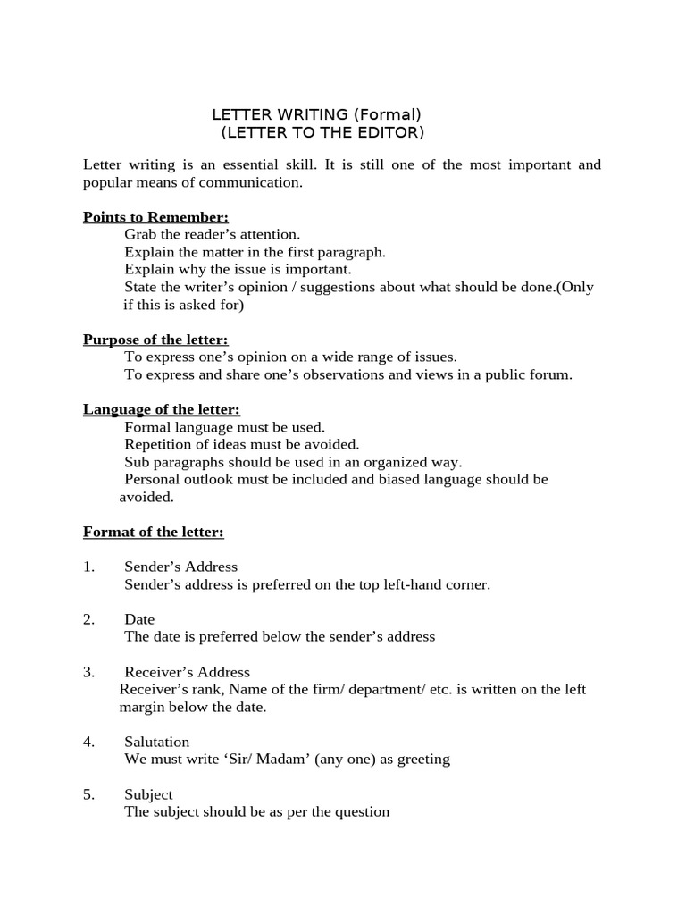 Letter to the Editor Notes and Samples | PDF | Slum | Driving