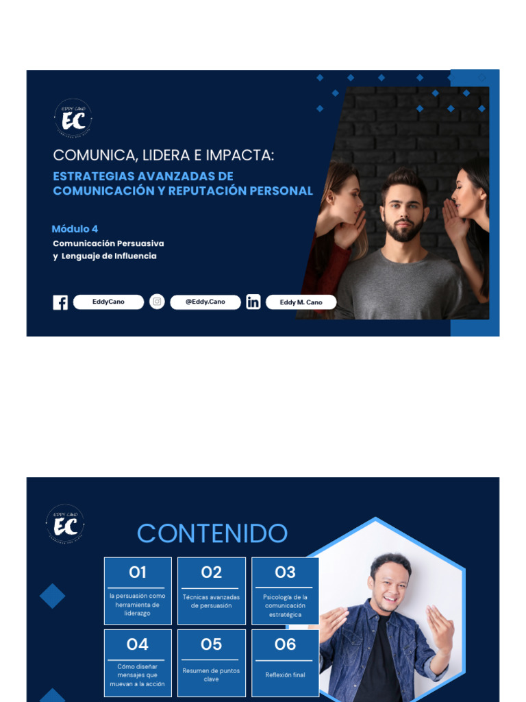 4 Comunica, Lidera e Impacta-2 | PDF | Persuasión | Comunicación