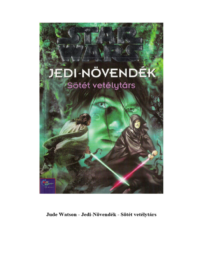 Jude Watson - Sötét Vetélytárs | PDF