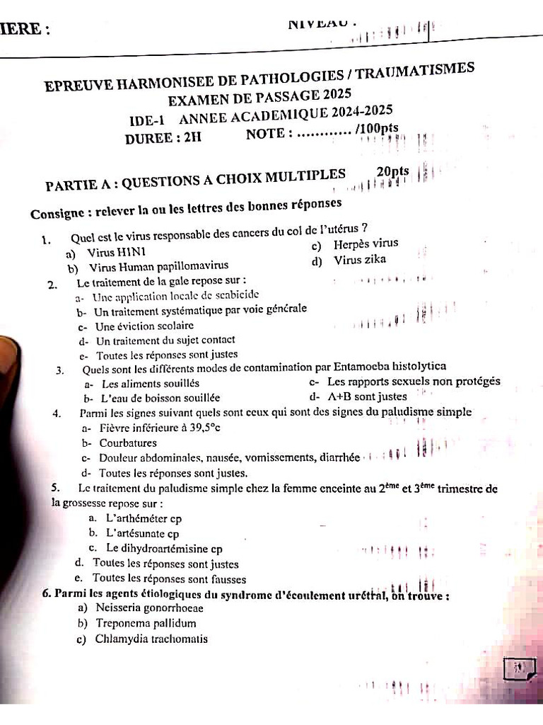 Pathologie Infectieuse | PDF