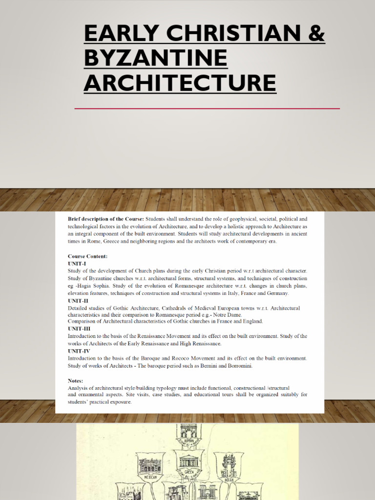 Early Christian & Byzantine Architecture | PDF | Dome | Vault ...