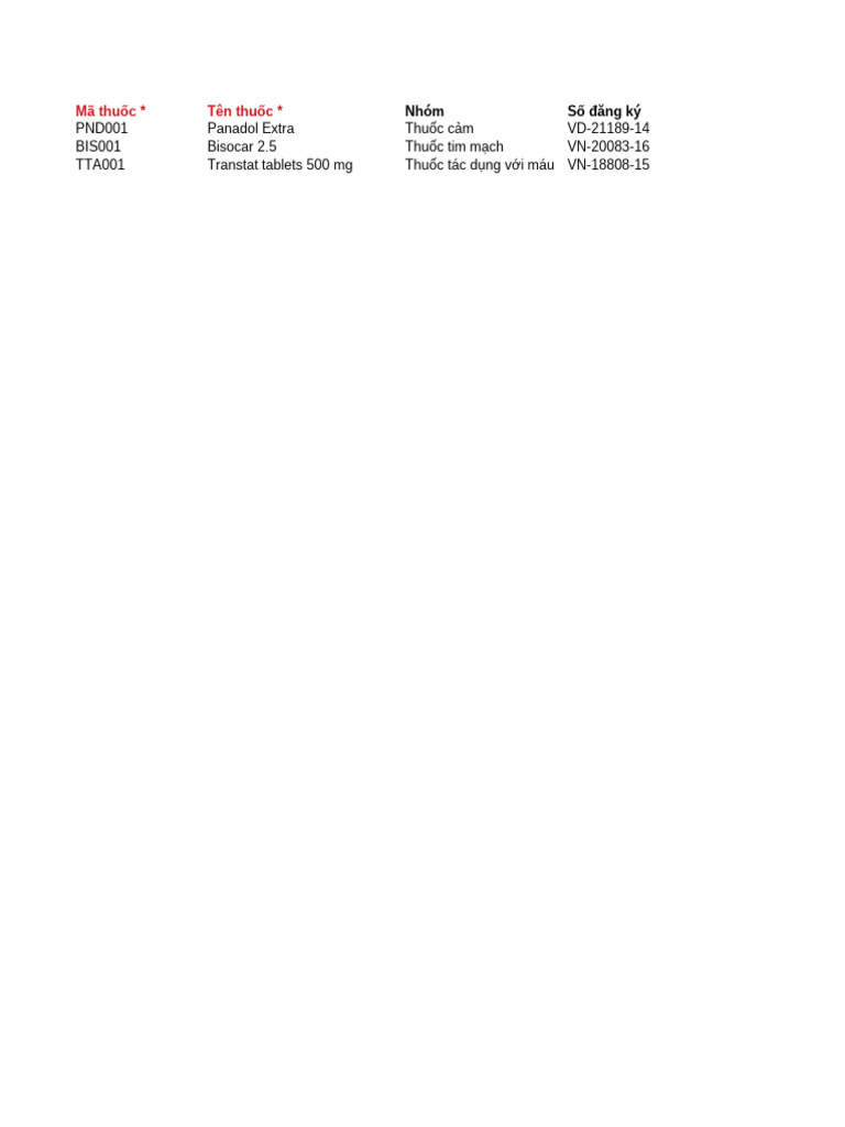 Product Upload Template | PDF