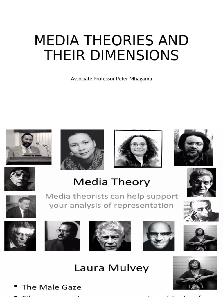 Media Theories and Their Dimensions | PDF