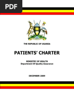 Patients' Rights Charter Guide SA | PDF | Health Care | Informed Consent