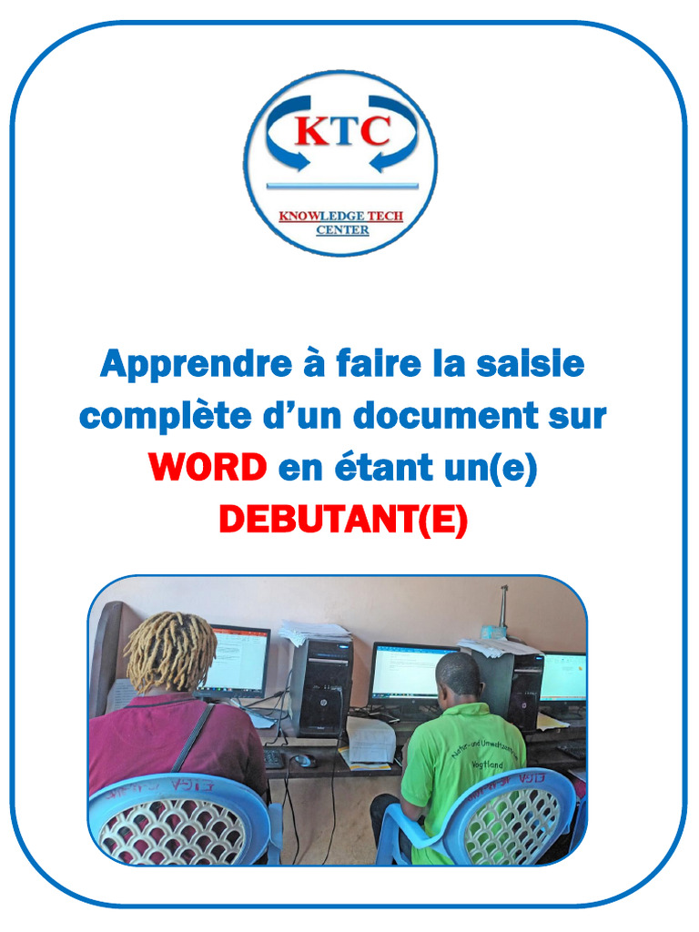 Document de Formation Sur Word | PDF | Microsoft Word | Mise en page