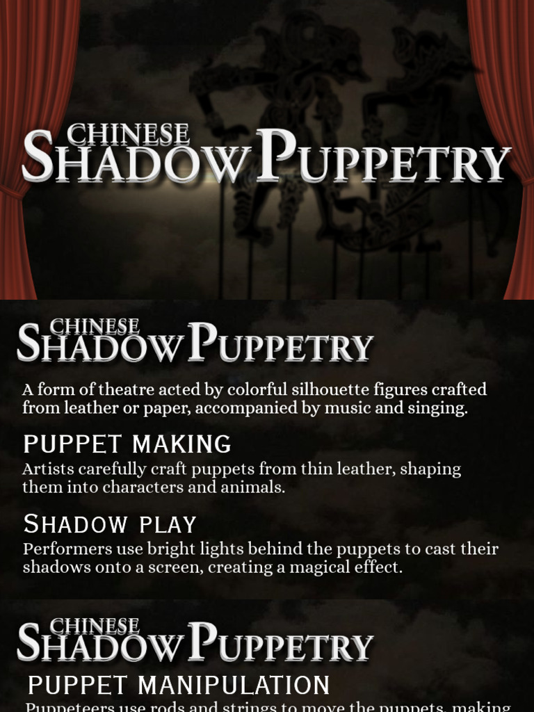 Origins of Chinese Shadow Puppetry | PDF | Puppets | Puppetry