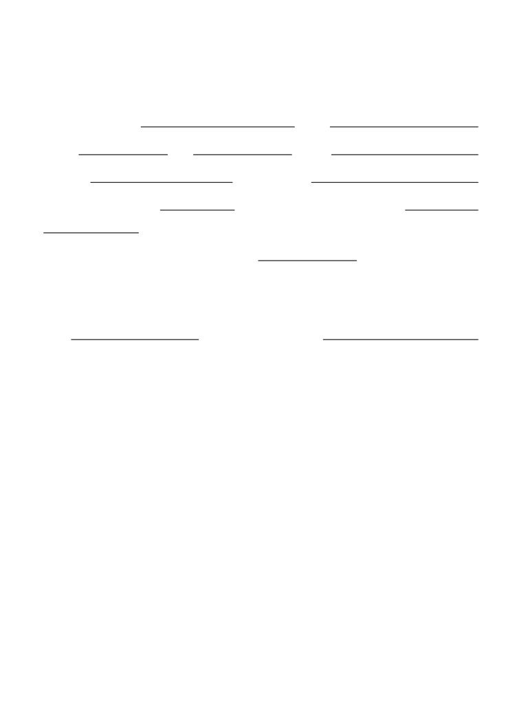 Hostel Inmate Certificate Template | PDF