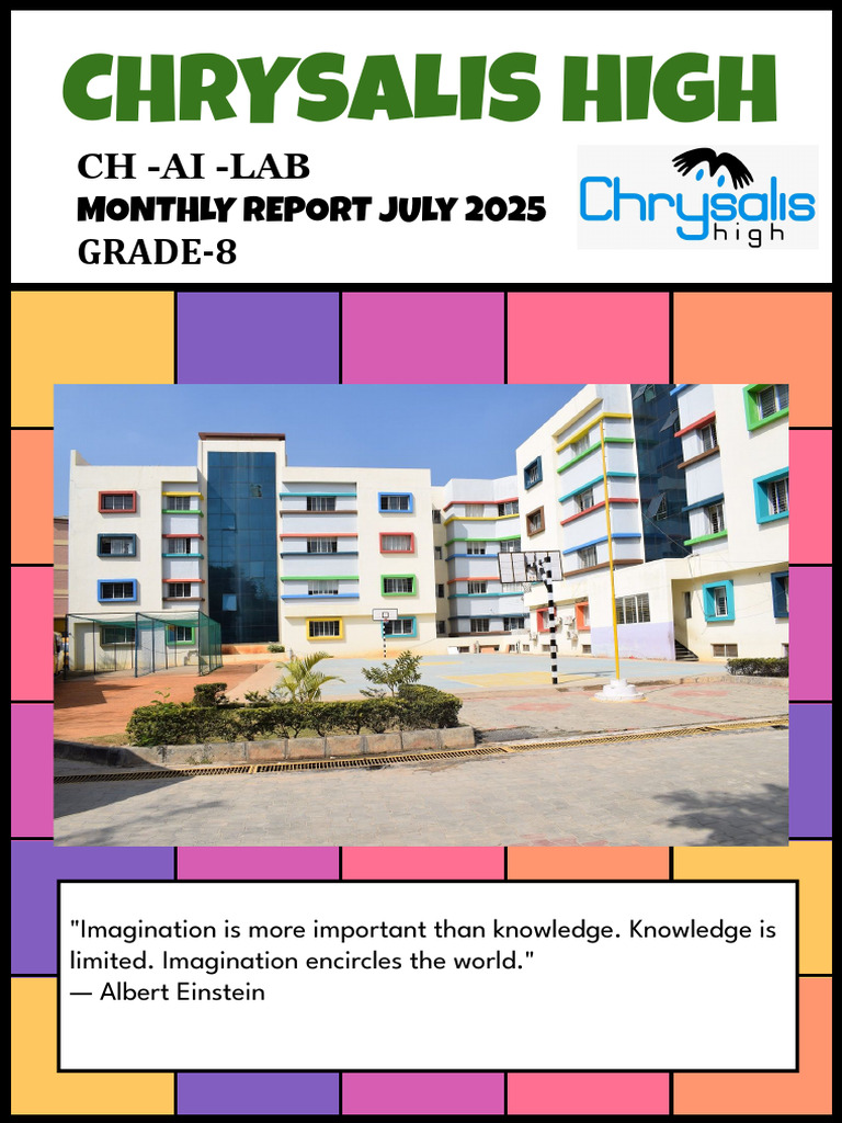 July 2025 Grade 8 STEaM Report | PDF | Automation | Arduino
