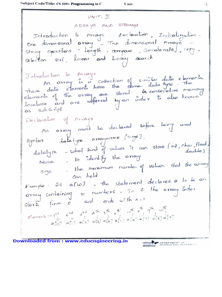 Unit-2 Vinoth Sir | PDF