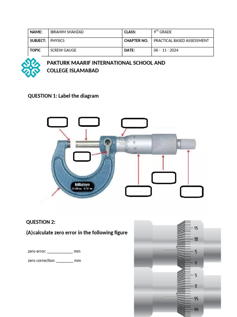 Worksheet PBA SSC - I, 2024 | PDF