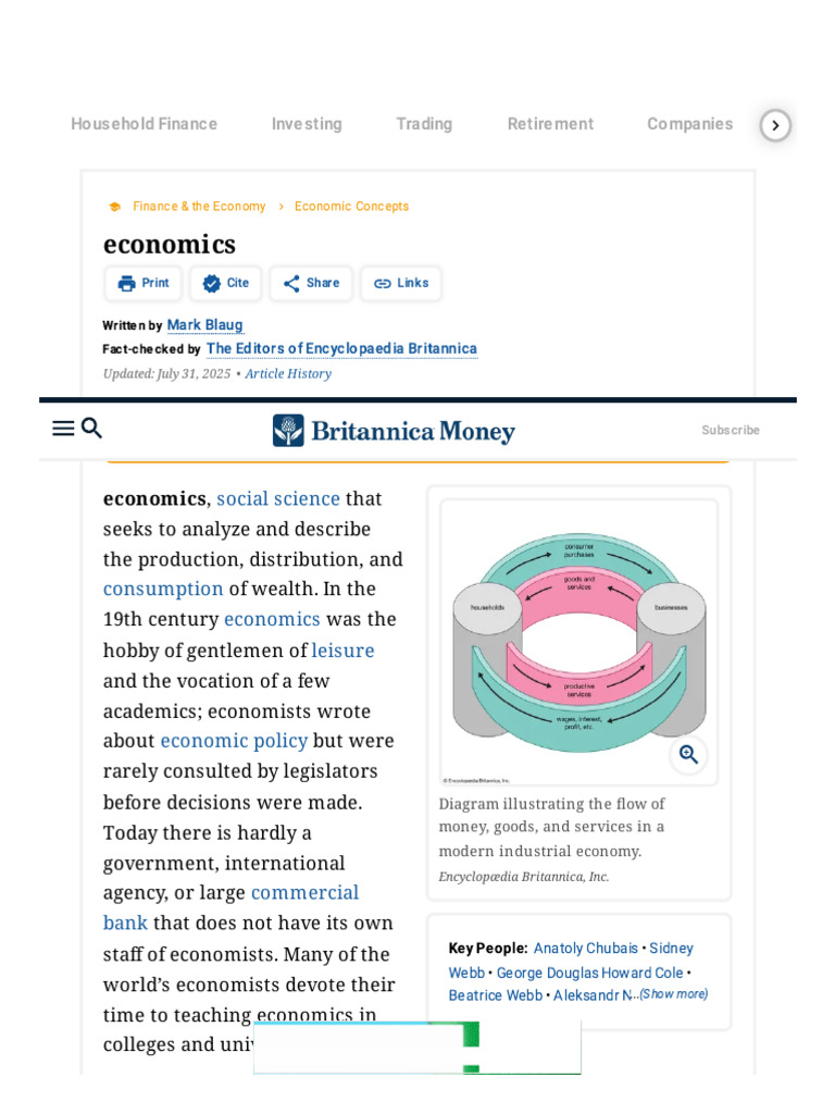 Overview of Classical Economics | PDF | Economics | Economies