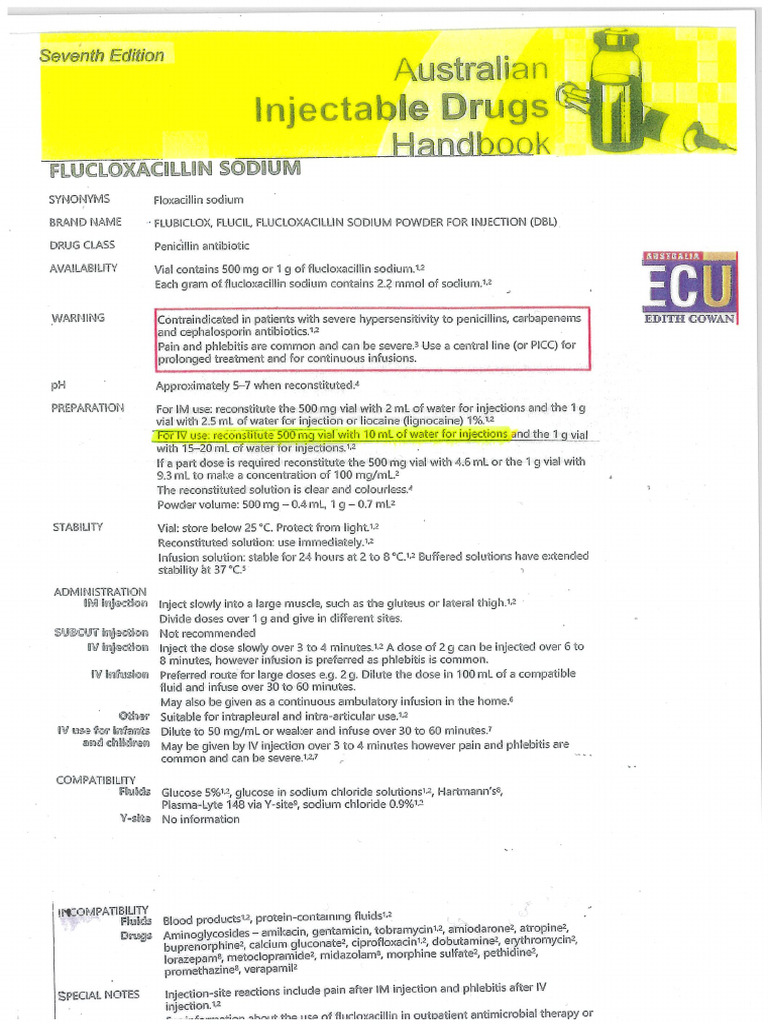 NPU2404 Fluclox Info Latest Information AIDH | PDF