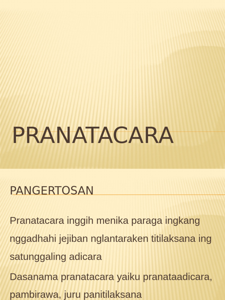 Panduan Pranatacara Acara Resmi | PDF