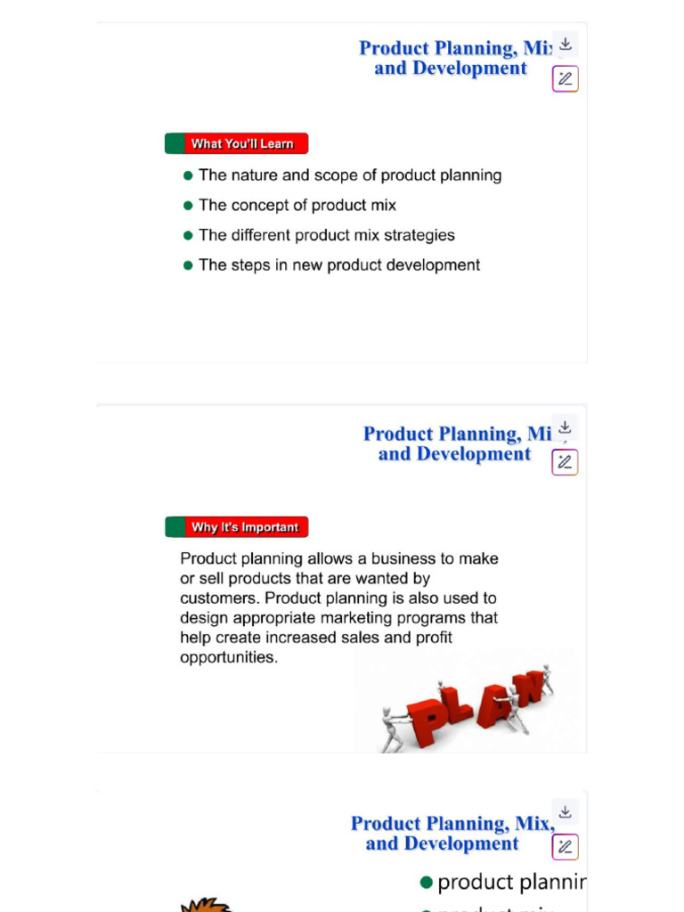 Product Mix | PDF