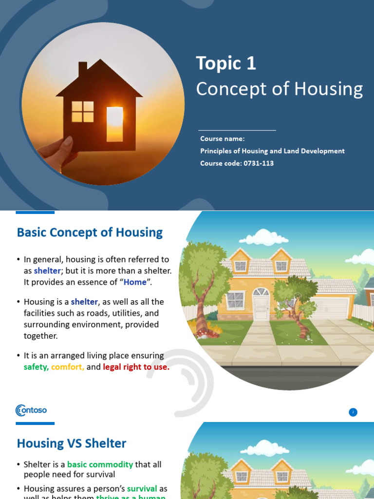 Principles of Housing Development | PDF | Elasticity (Economics ...