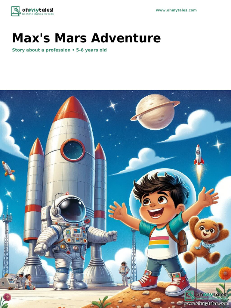 Maxs Mars Adventure | PDF | Mars | Outer Space