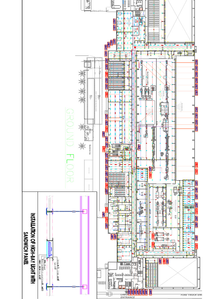 Lighting DWG Compressed Compressed | PDF