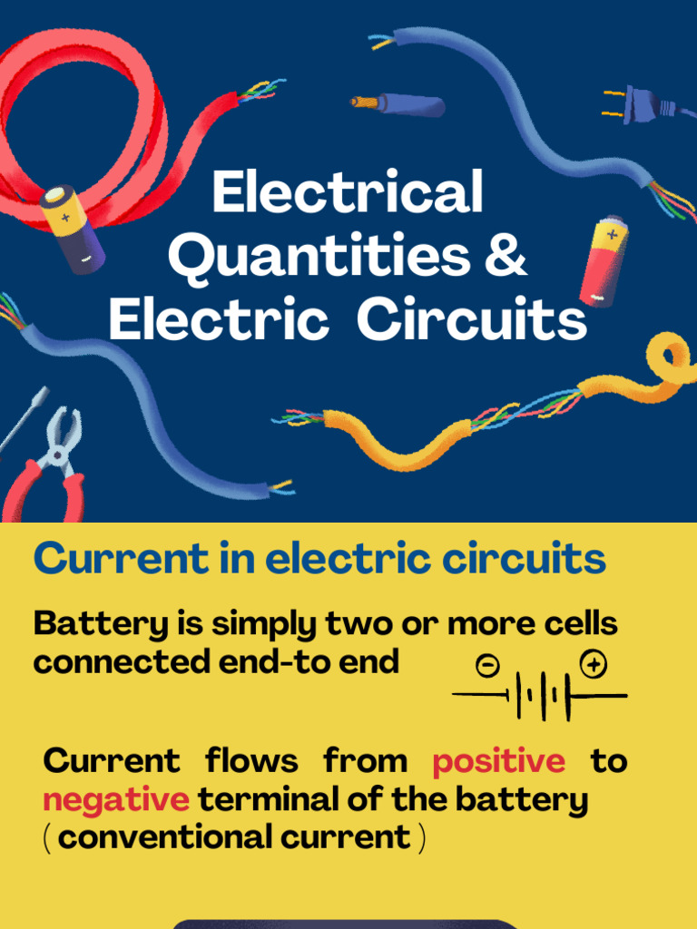 Electrical Quantities & Circuits 20250910 204144 0000 | PDF | Electric Current | Voltage
