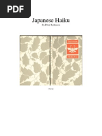 Chuuya Nakahara: Five Poetic Works | PDF | Poetry