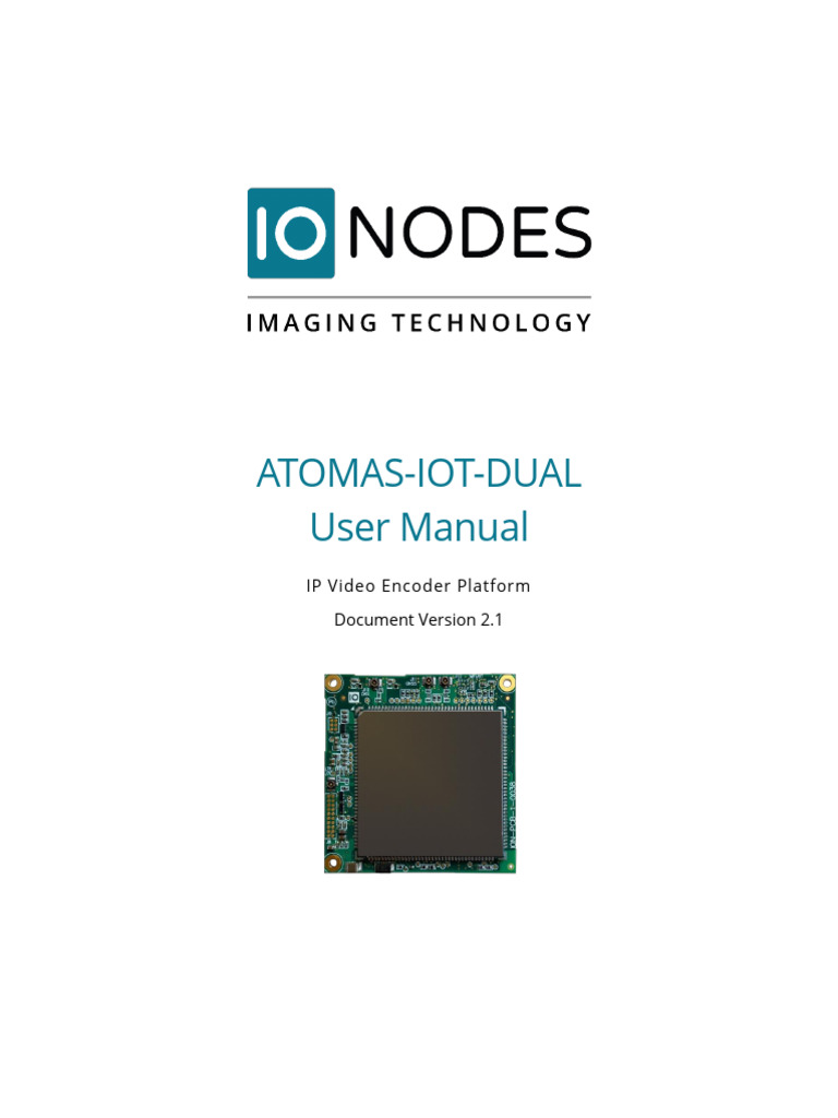 ATOMAS-IOT-DUAL User Manual v2.1 | PDF | Computer Network | Information ...