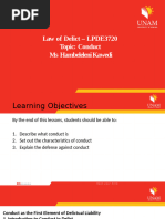 Delictual Liability Actions Guide | PDF | Common Law | Justice