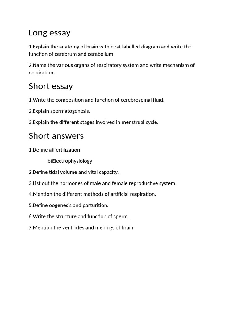 Long Essay | PDF