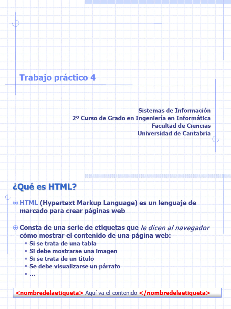 Práctica4 | PDF | HTML | Hipervínculo