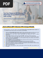 Template PPh 21 Coretax Bulanan | PDF