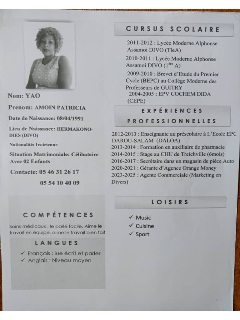 CV Patricia | PDF