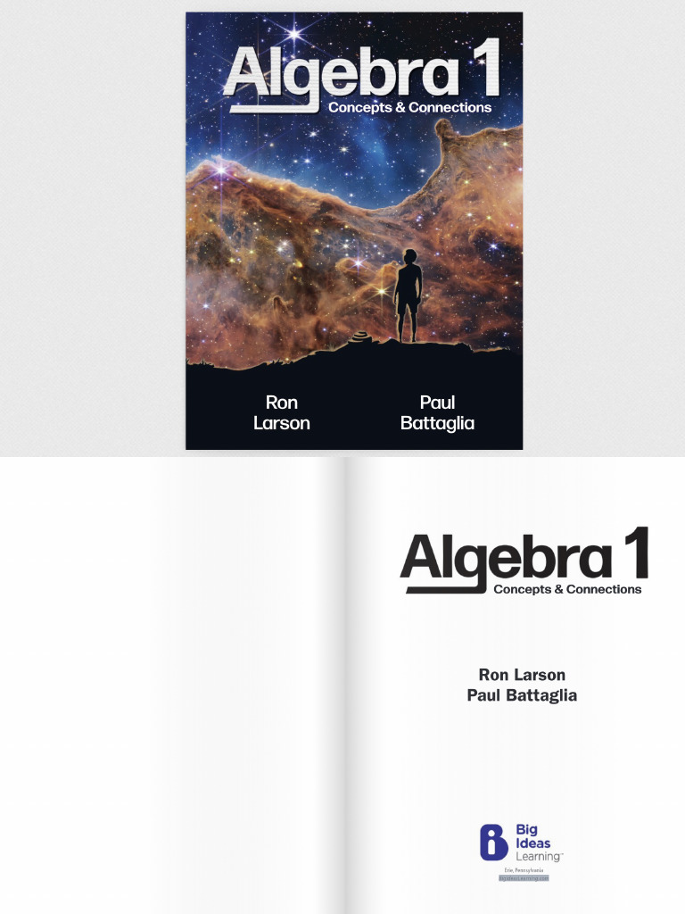 Algebra 1 - Concepts & Connections | PDF