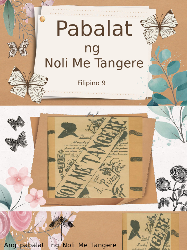 Pabalat Noli | PDF