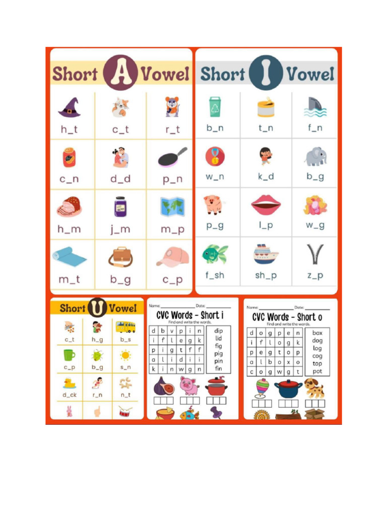 Vowels | PDF