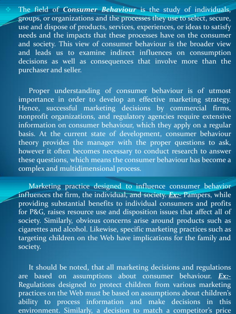 Consumer Behavior & Marketing Strategy | PDF | Consumer Behaviour | Behavior