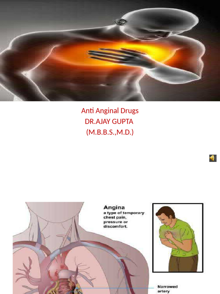 Anti Anginal Drugs-1 | PDF