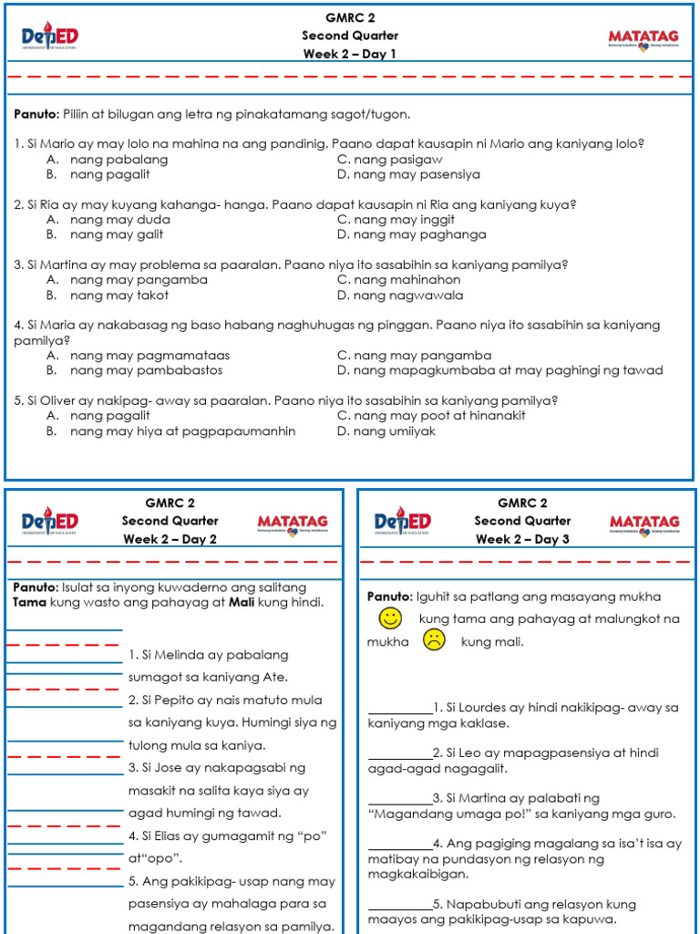 Quarter 2 - WEEK 2 | PDF