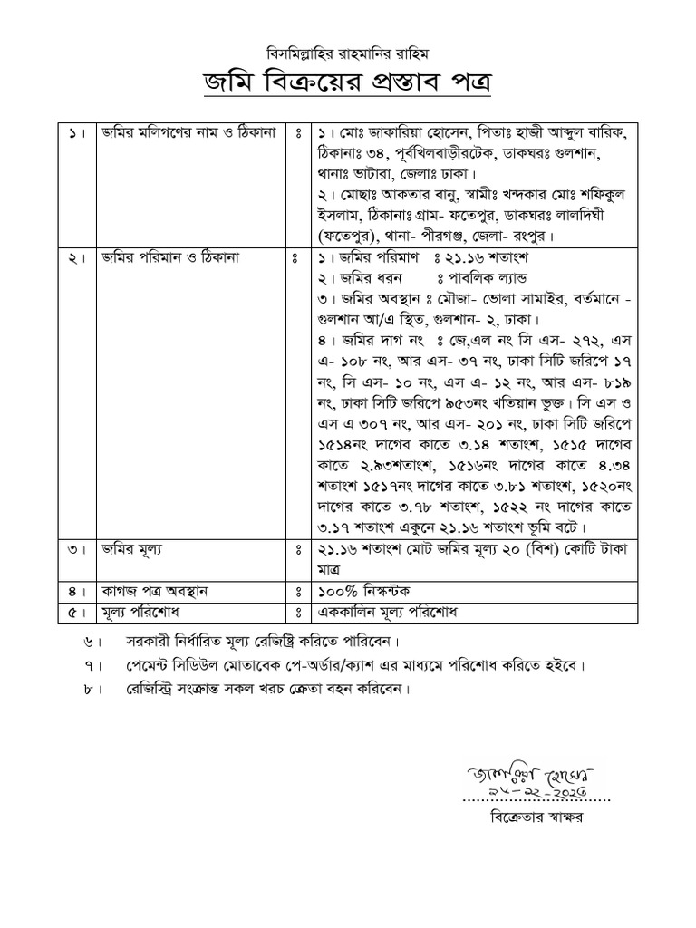 SC/ST Land Sale Permission Guide | PDF
