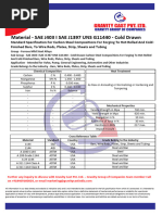 Technical Specifications - ASTM A27 Grade 70-40 | PDF | Steel | Alloy