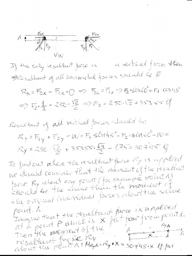Static Problem | PDF