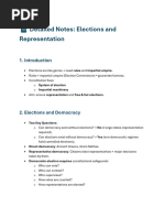 Class 9 Civics Chapter 3: Elections | PDF