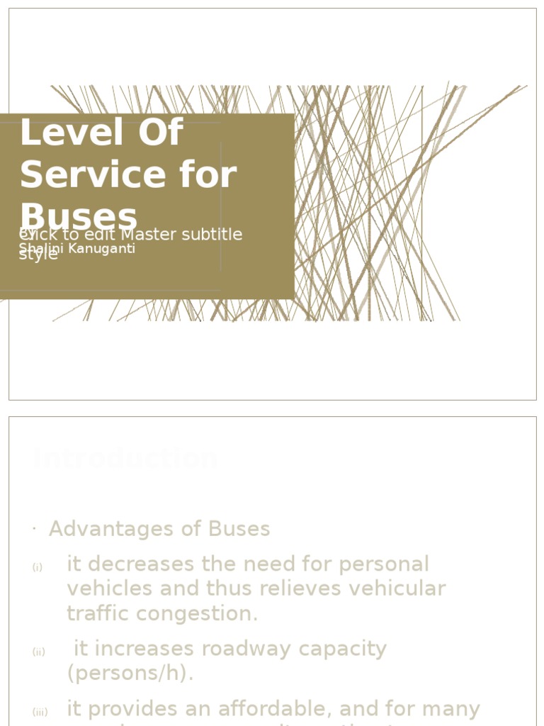 Bus Level of Service Analysis in Jaipur | PDF | Public Transport | Bus