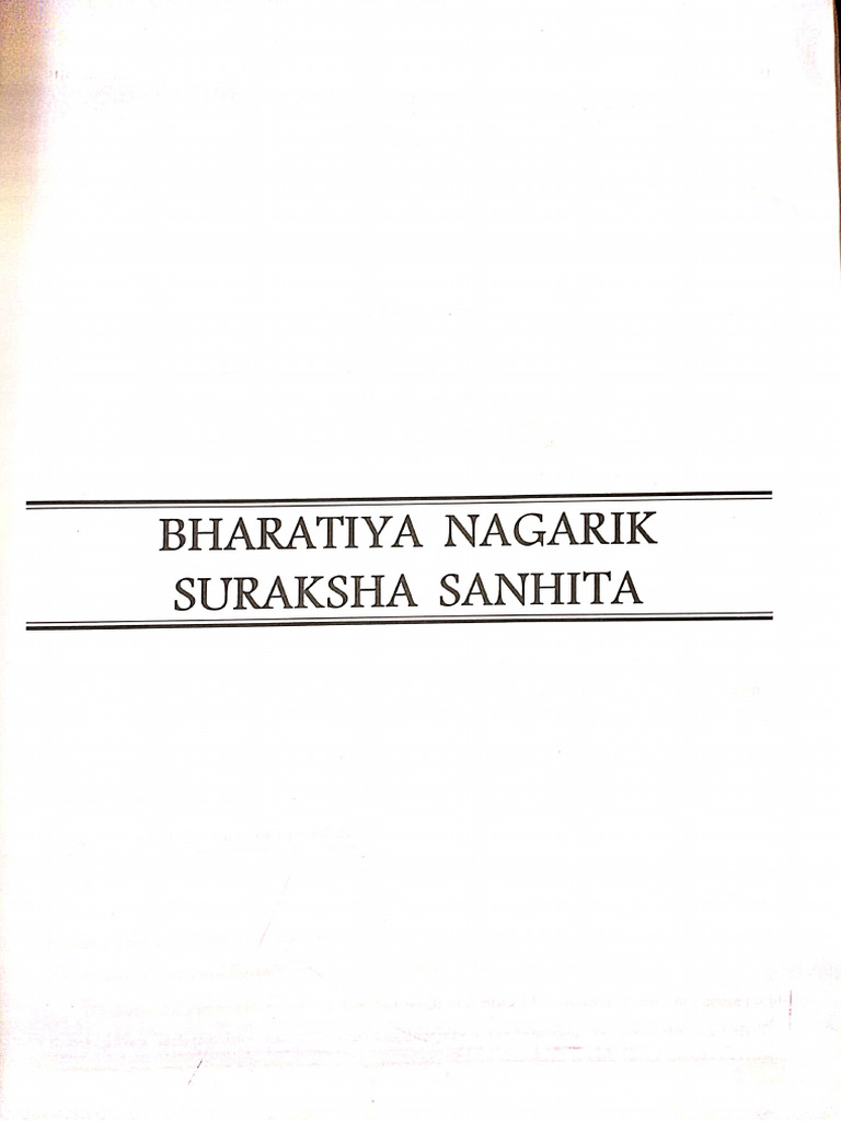 BNSS Notes | PDF