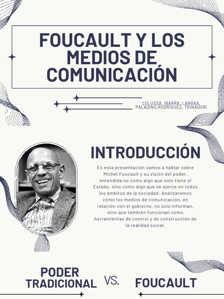 Foucault y el Poder en Medios Sociales | PDF | Michel Foucault | Discurso