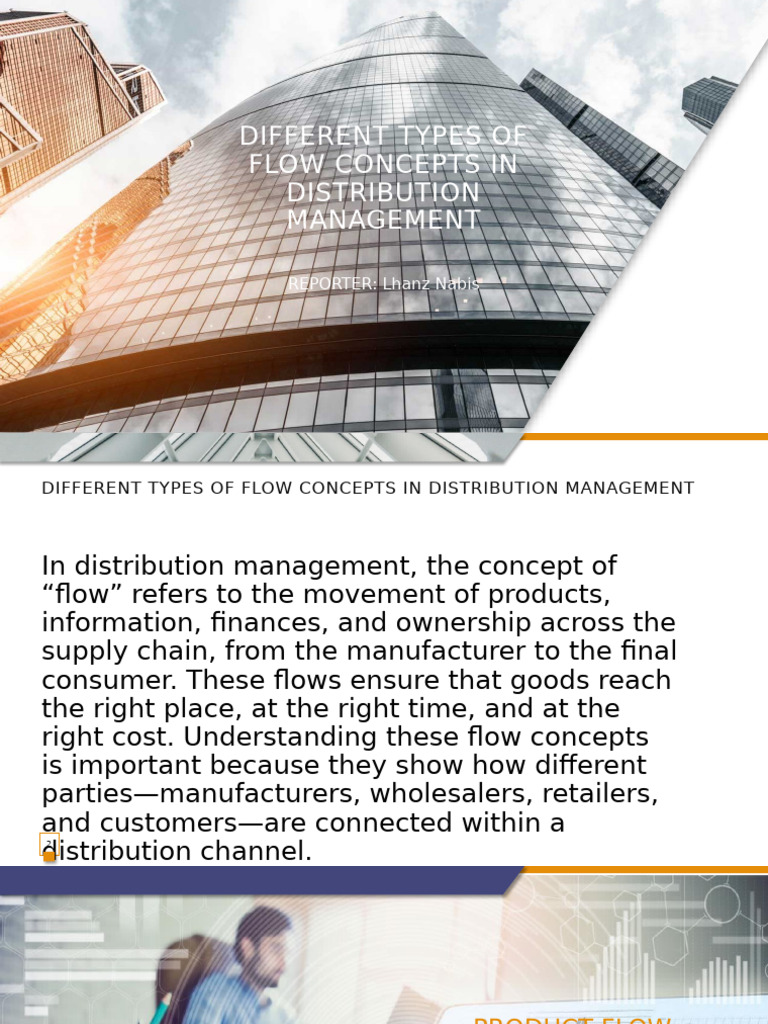 Different Types of Flow Concepts in Distribution Management | PDF | Retail | Supply Chain
